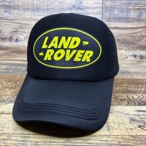 Unbranded | Accessories | Land Rover Mens Trucker Hat Black Snapback ...